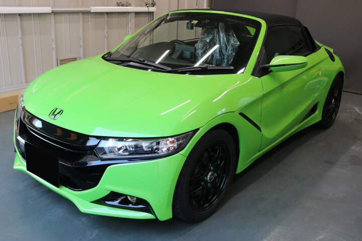 S660のカーフィルム・ゴーストフィルム施工なら専門店へお任せ！